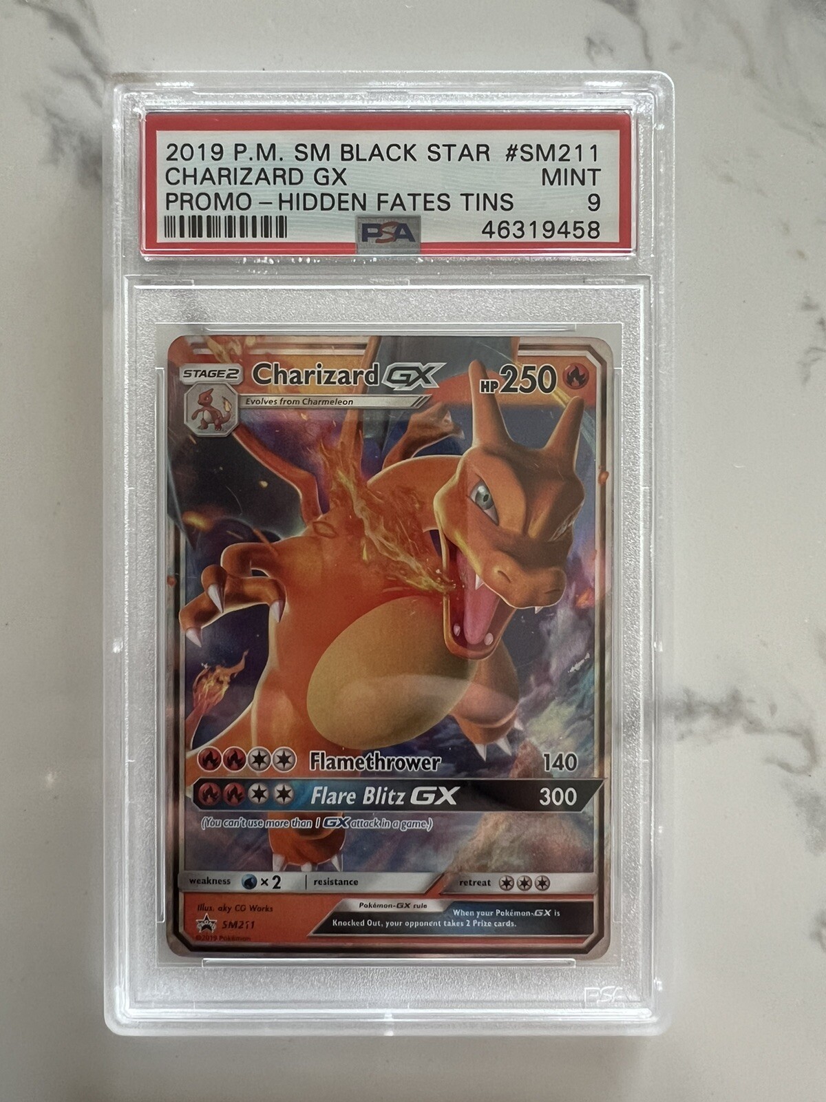 Pokémon TCG Charizard GX SM Black Star Promo SM211 Holo Promo | eBay