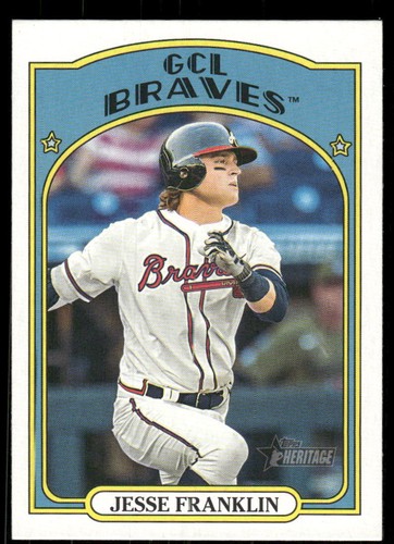 2021 Topps Heritage Minor League #81 Jesse Franklin NRMT | eBay