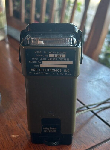 Working ACR Electronics Military Issue ACR / MS-2000M | eBay
