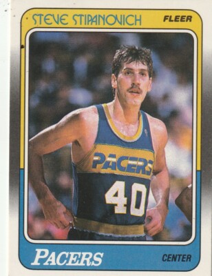 FREE SHIPPING-MINT-1988 Fleer #59 Steve Stipanovich Indiana Pacers ...