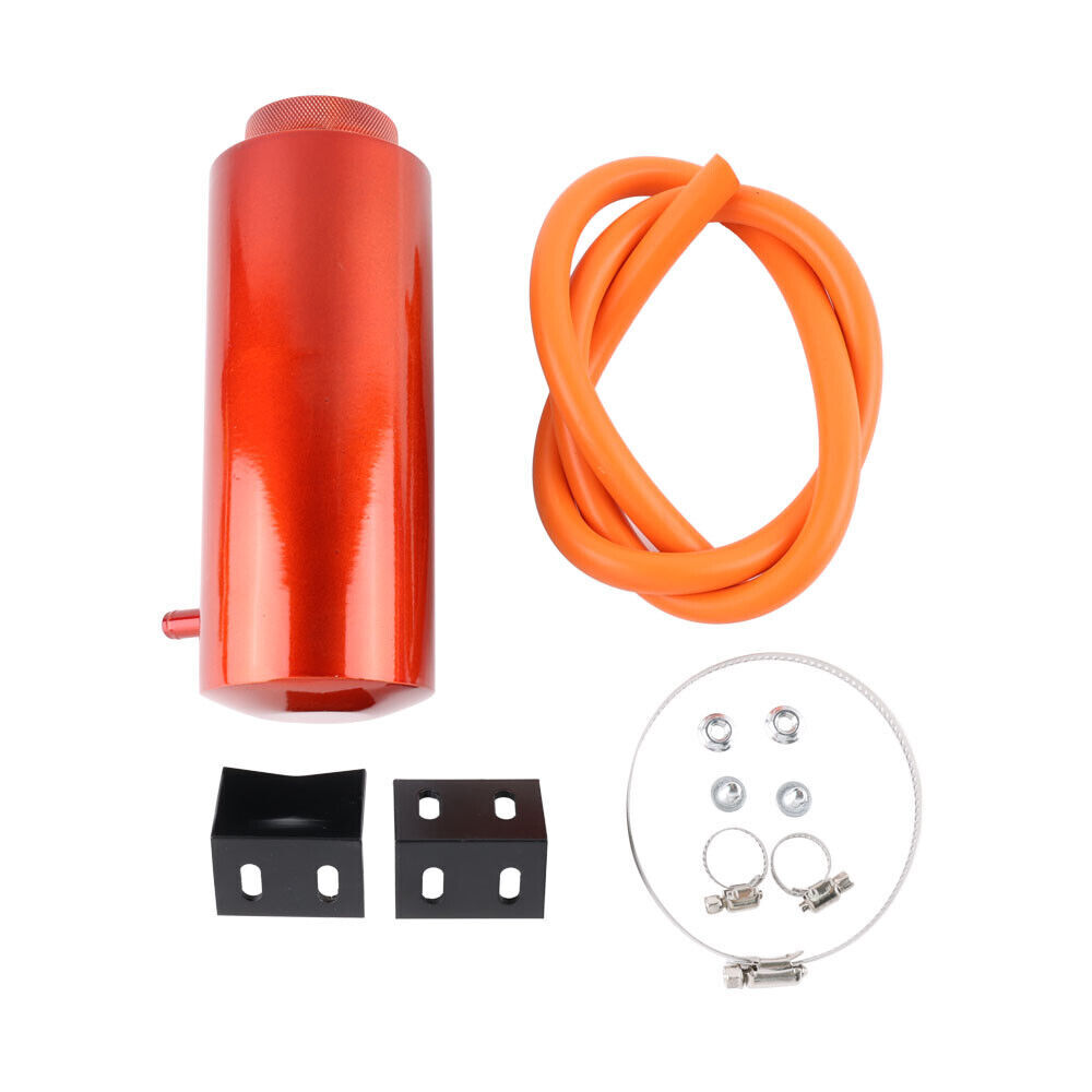 Universal Red Radiator Coolant Aluminum Catch Tank Overflow Reservoir ...