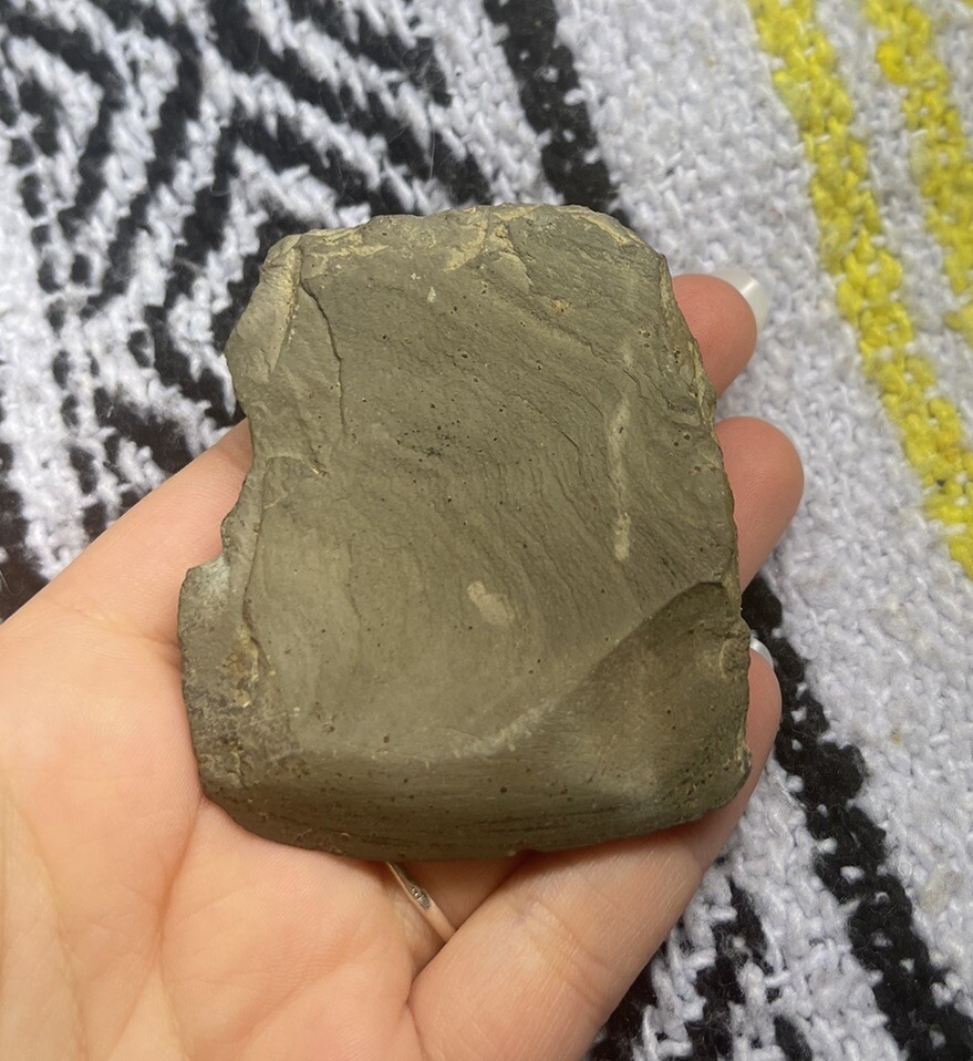 MLC s3120 Banded Slate Stone Celt Adz Arrowhead X Charles Tutton NY | eBay