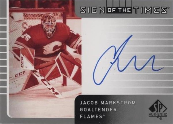 2021-22 SP Authentic - 2001-02 Retro Sign of the Times #SOTT1-MA Jacob ...