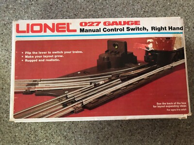Lionel Manual Control Switches Right Hand-6-5022 | eBay