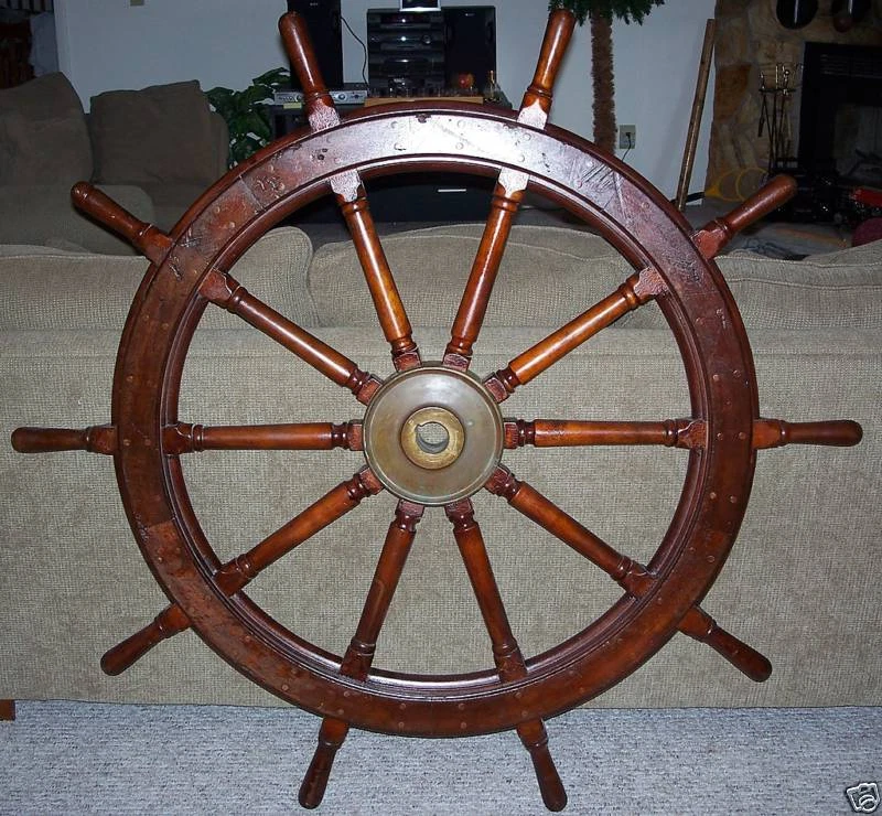 Antique Ship Wheel