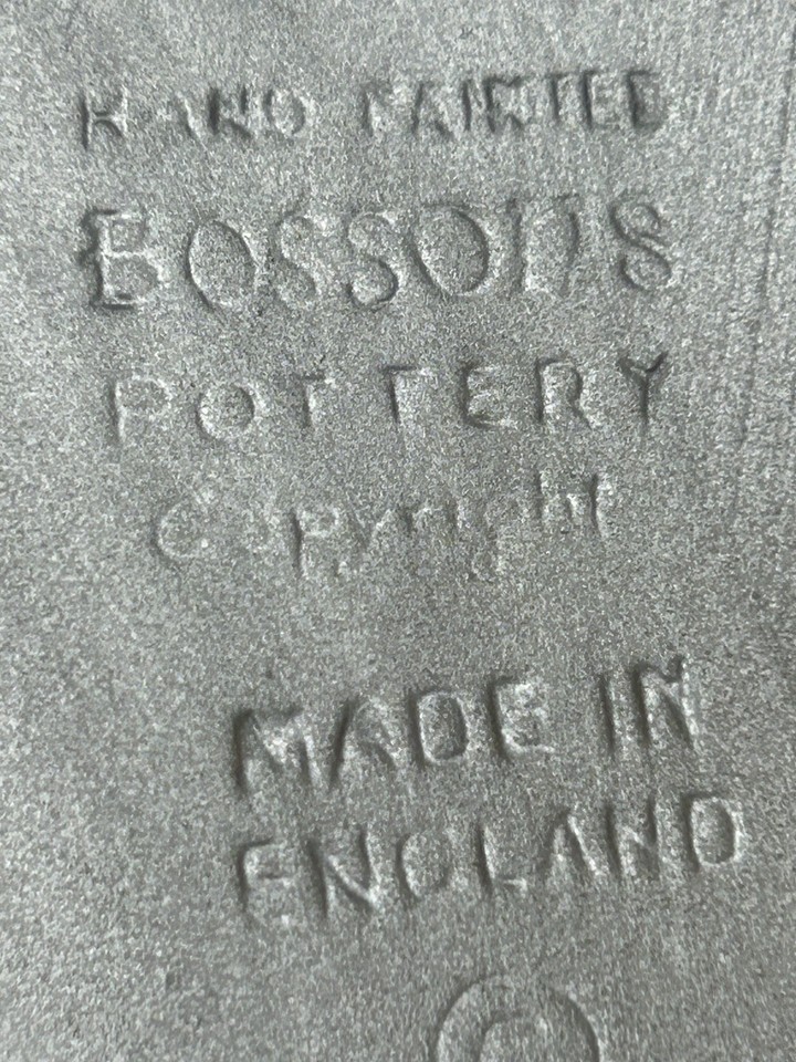 Stunning c1958 Early Bosson Pottery CAPRI Wall Pocket Bossons of ...