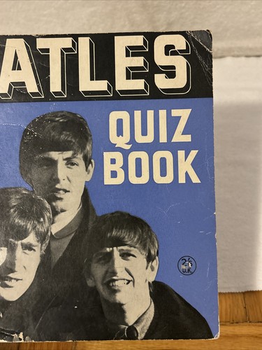 July 1964 THE BEATLES Quiz Book 2nd Edition FREE SHIP | eBay