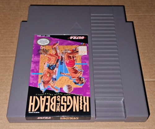NES Kings Of The Beach 5 Screw Authentic Nintendo Entertainment System ...