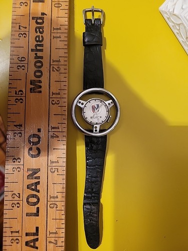 Neat Unusual Vintage Buick Old England Steering Wheel Watch Mechanical ...