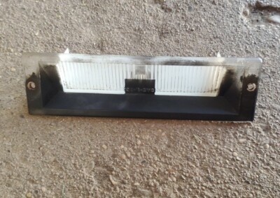 84-96 Jeep Cherokee XJ Rear Hatch Liftgate License Plate Light Bezel | eBay