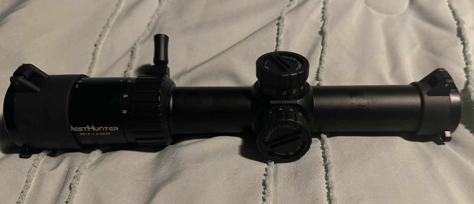 West Hunter HD-S 1.2-6x24 scope w/30mm rings | eBay