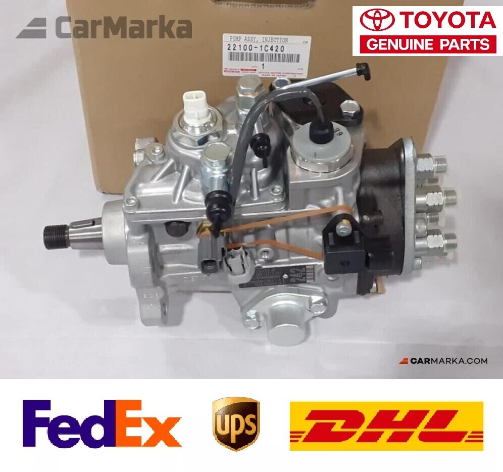 GENUINE 22100-1C420 TOYOTA INJECTION PUMP Land Cruiser 1HDFTE Turbo ...