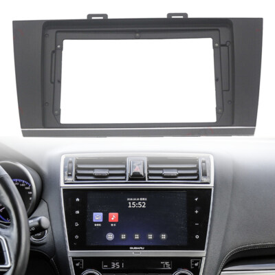Stereo Radio Fascia Panel Trim 2 Din Frame Fit For Subaru Legacy ...