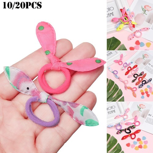 Rabbit Ears Head Dress Elastic Hair Bands Women Hairband Hair Ropes ...