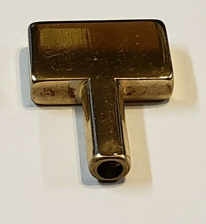 BRASS VICTORIAN LAMP SOCKET KEY FOR TURN KNOB LAMP SOCKET NEW 55265J | eBay