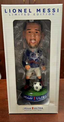 Limited Edition Lionel Messi Michelob Ultra Bobble head New In Box ...