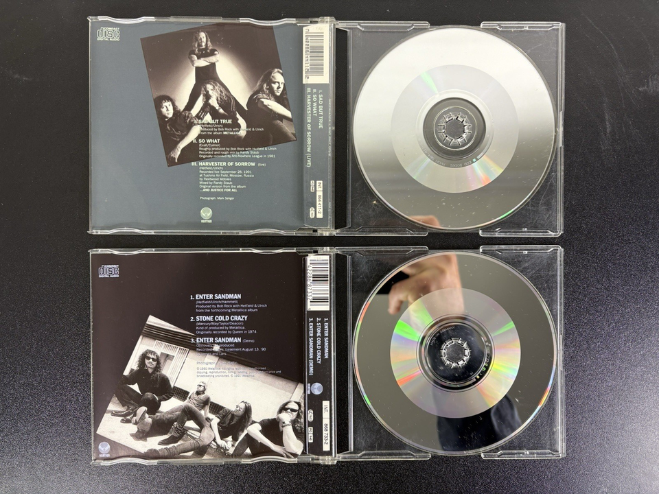 Metallica Sad But True/Enter Sandman/The Unforgiven/Nothing Else - CD ...