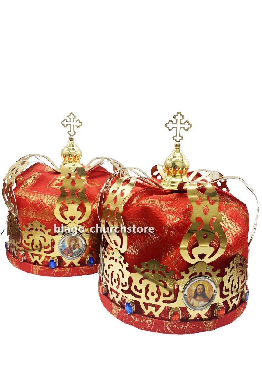 Orthodox Wedding Crown for Religious Ceremonies Christian Marriages 9. ...