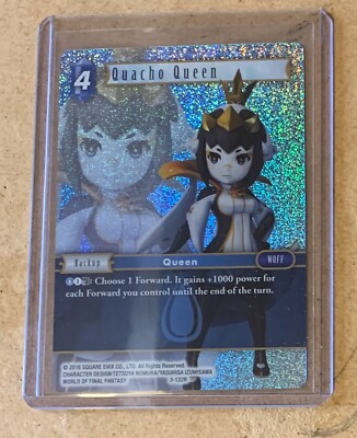 Quacho Queen - 3-132 - Rare Foil Near Mint Final Fantasy TCG: Opus III ...