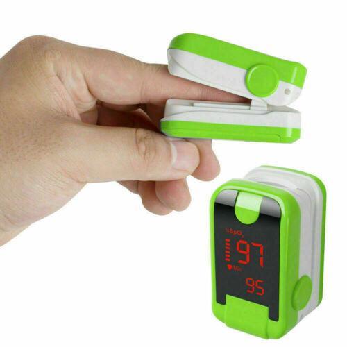 OLED Finger Pulse Oximeter SPO2 PR Respiratory Rate Monitor Blood ...
