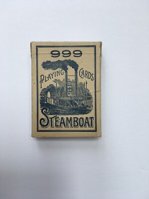 Rare Vintage Steamboat 999 Playing Card Deck | eBay