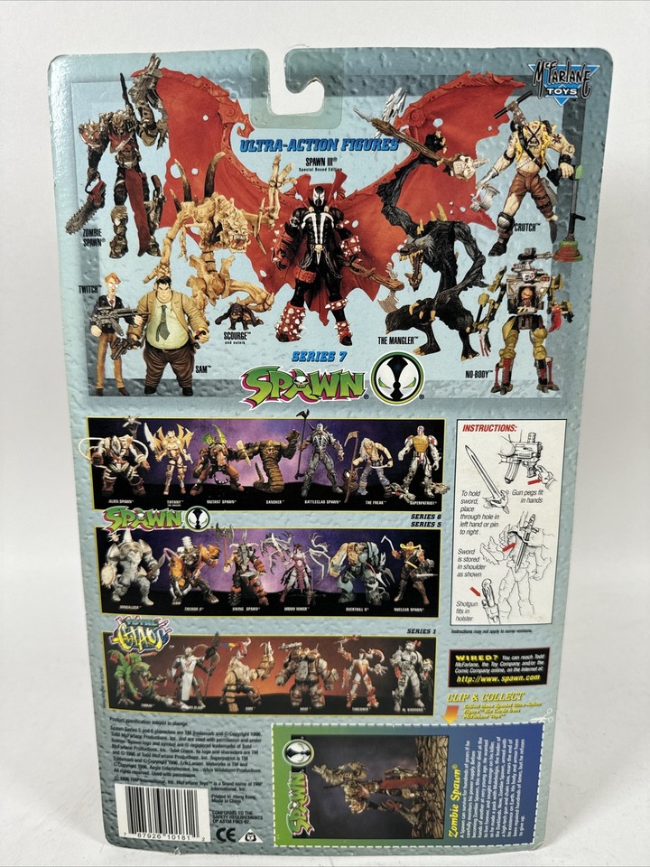Spawn Zombie Spawn McFarlane Toys Series 7 Ultra Action New Sealed | eBay