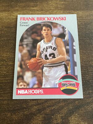 1990-91 NBA Hoops #265 Frank Brickowski San Antonio Spurs D2178* | eBay