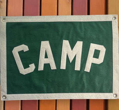 Beautiful Simplistic Vintage Style Camp Camping Sign | eBay