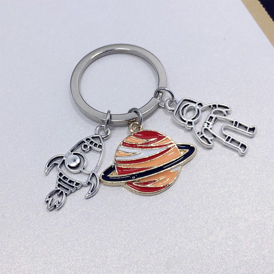 Space Key Chain Charms Cute Keychains Creative Astronaut Pendant | eBay UK