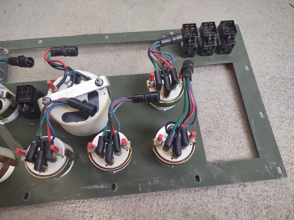 LMTV FMTV Dash Cluster Gauge Instrument Panel Gauges M1078 M1088 M1079 ...