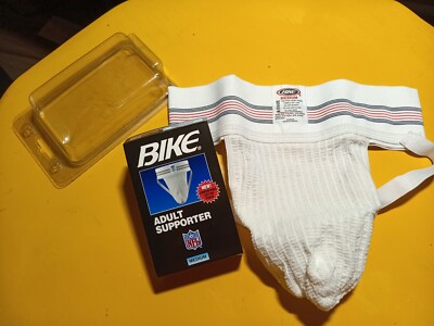 Vintage Bike Adult Supporter Jockstrap White Size M 32" - 38" Waist ...