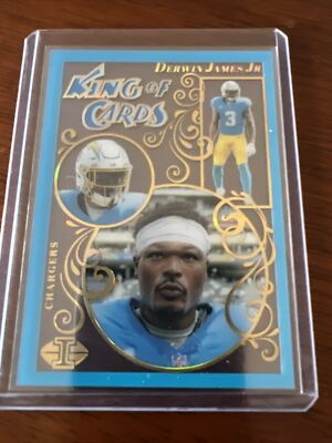 2023 Panini Illusions DERWIN JAMES JR. King of Cards Blue #/299 - LA ...