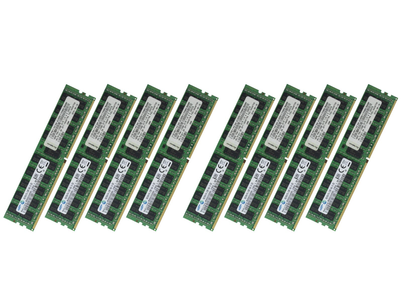 128 GB (8x 16 GB) RDIMM DDR4-2133 HP HPE Apollo 4200 4520 Gen9 G9 ...
