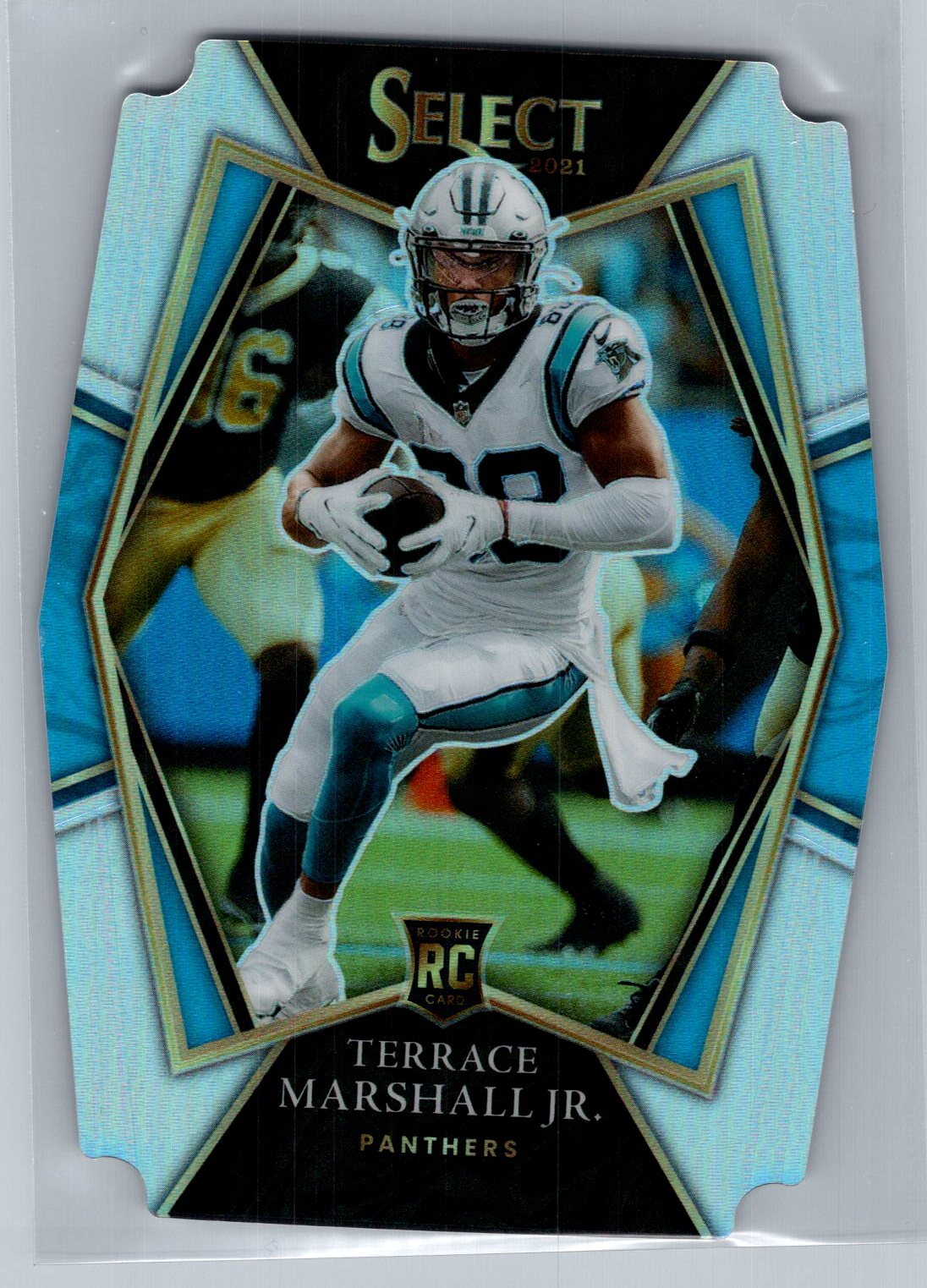 2021 Panini Select Die Cut RC Terrace Marshall Jr. #162 Panthers Rookie ...