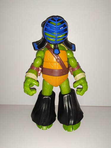 Figurine ninja turtles TMHT Leonardo Dojo géant 2012 playmates viacom ...