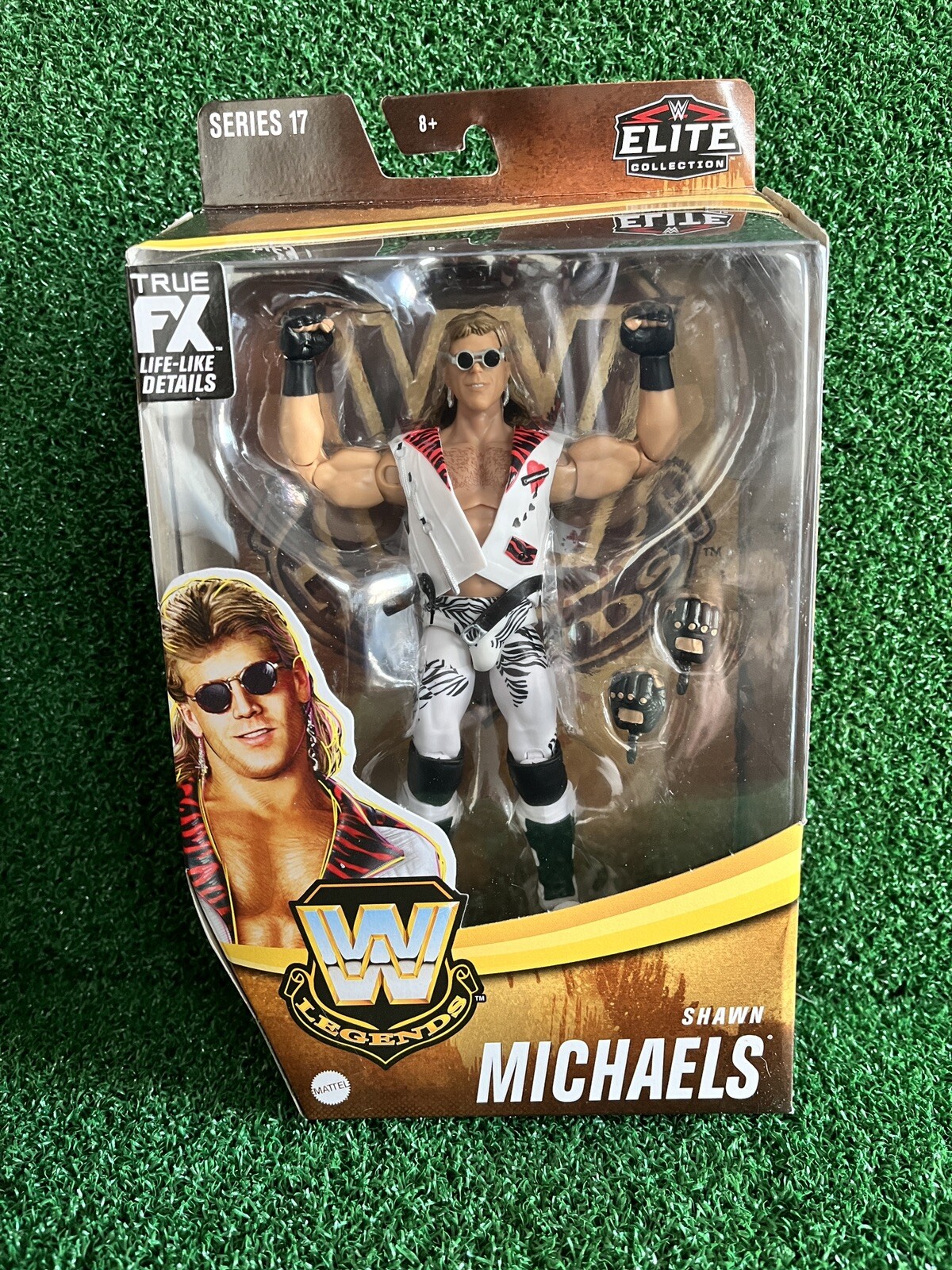 WWE Elite Legends 17 HBK HEARTBREAK KID SHAWN MICHAELS Wrestling Figure ...