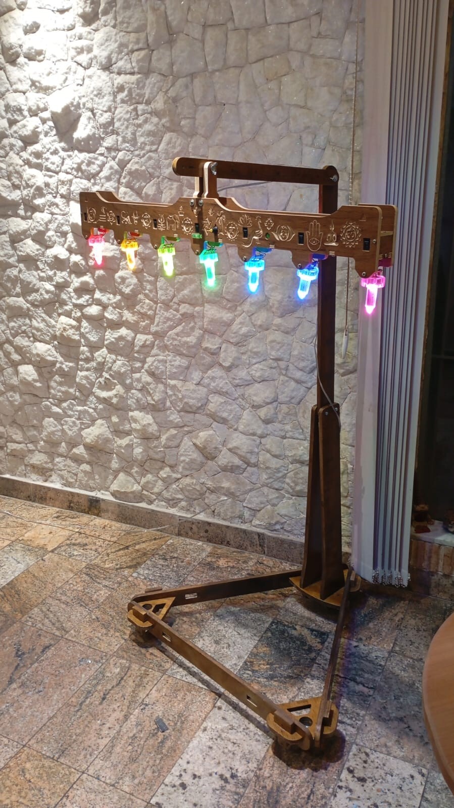 CRYSTAL LIGHT BED BIOPHOTONIC PEDESTAL CHROMOTHERAPY DEVICE Quartz ...