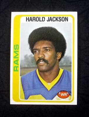 1978 TOPPS SET BREAK Harold Jackson #105 Los Angeles Rams NM-MT | eBay