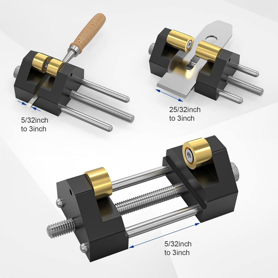 Precise Chisel Sharpening Jig Kit Honing Guide System for Woodworking ...