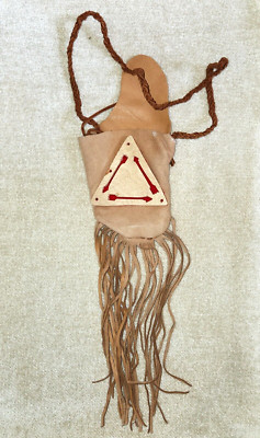 Medicine Pouch VIGIL TRIANGLE Handmade OA Mtn Man Pow Wow MP253 | eBay