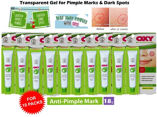 Acne OXY Anti Pimple Mark Transparent Gel Lighten Pimple Dark Spot Face ...