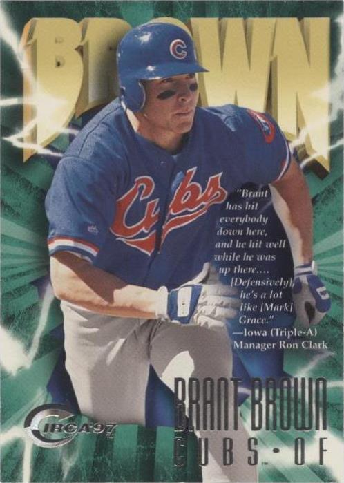 1997 Skybox Circa - Brant Brown #128 for sale online | eBay