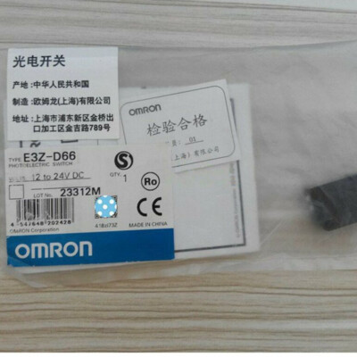 E3Z-D66 1X New in Box Omron E3Z-D66 Photoelectric Switch E3ZD66 Fast ...