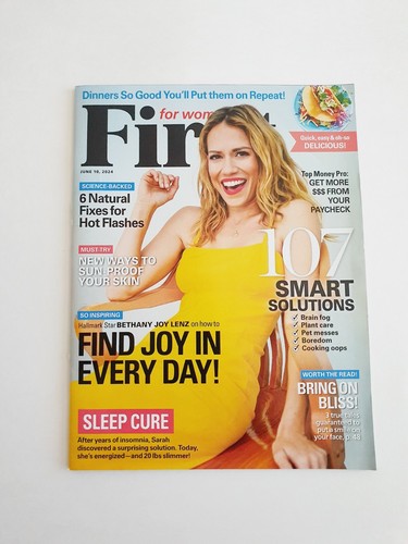 First For Women Magazine June 10, 2024 Bethany Joe Lenz | eBay