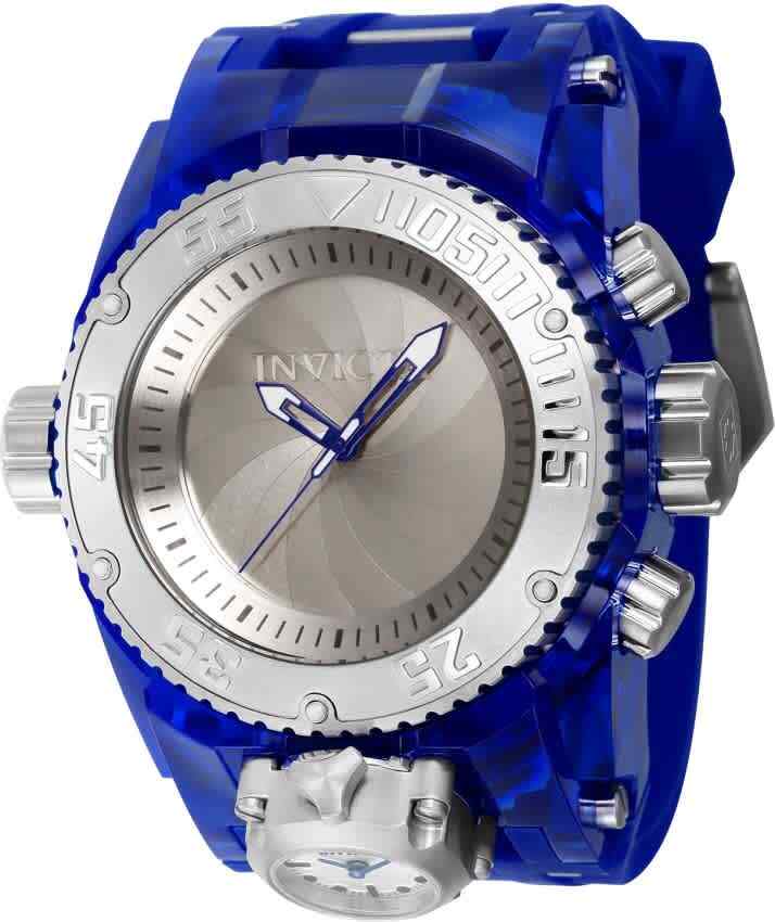 Invicta Men's Bolt Zeus Magnum Shutter Chronograph Watch Blue 52mm ...