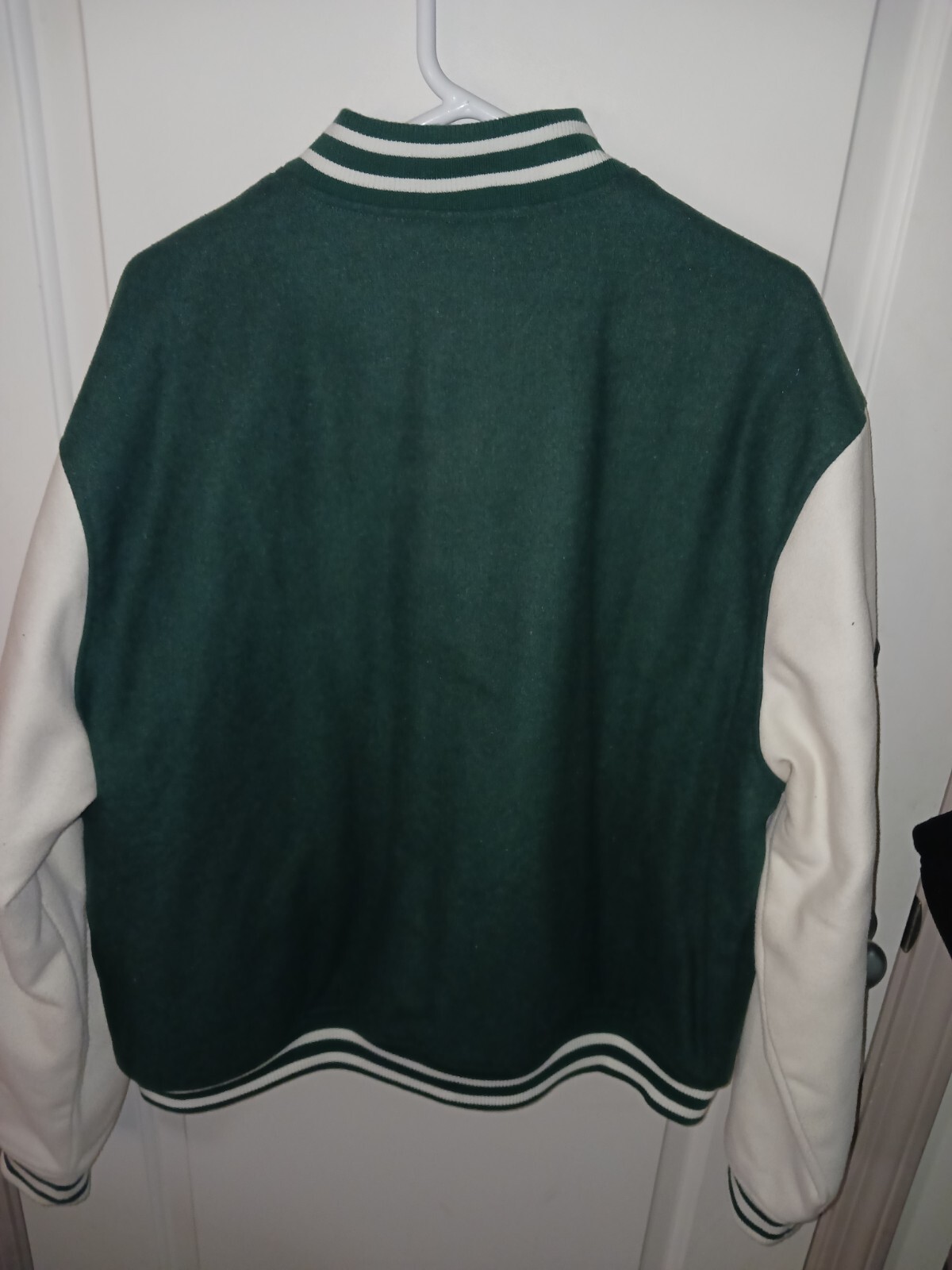 Pacsun Green Pacific Sunwear Varsity Jacket Mens M-L - Gem