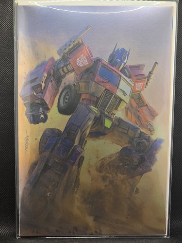 Transformers #25 Signed By Mike Mayhew Virgin Foil Exclusive | eBay