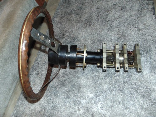 Vintage Mercury Quicksilver Ride Guide 15" Steering Wheel W Column 2 ...