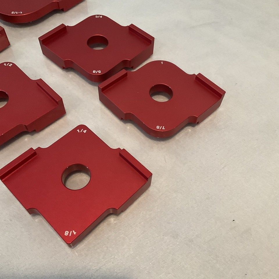 Woodpeckers Radius Quick Jig 6-Piece Set Excellent Condition | eBay