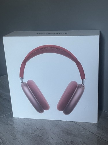 Pink Apple Pro Max Headphones Noise Cancellation Headphones Used Fast ...